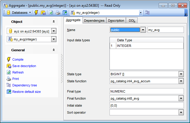 Online Documentation for SQL Manager for PostgreSQL | SQLManager